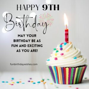 Happy 9th Birthday To My Son