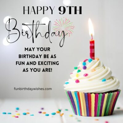 Happy 9th Birthday To My Son