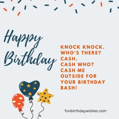 Knock Knock Jokes About Birthdays