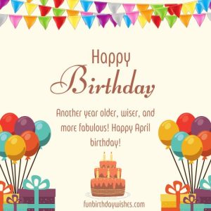 April Birthday Wishes
