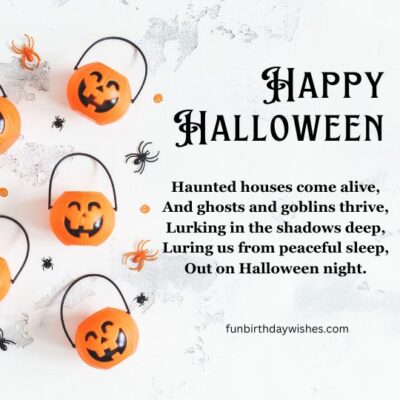 Halloween Acrostic Poem