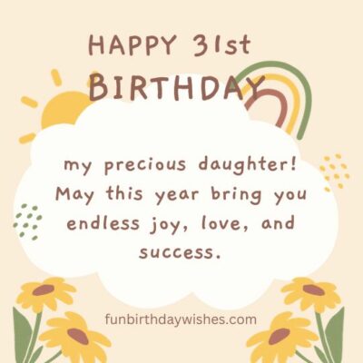 Happy 31st Birthday