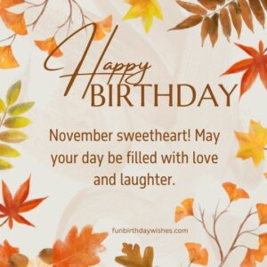 November Birthday Images