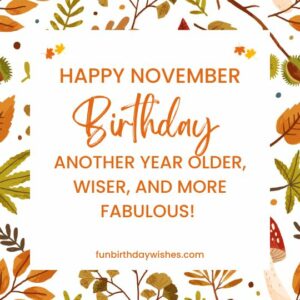 November Birthday Images