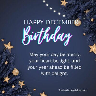 December Birthday Images