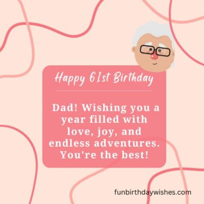 Happy 61st Birthday