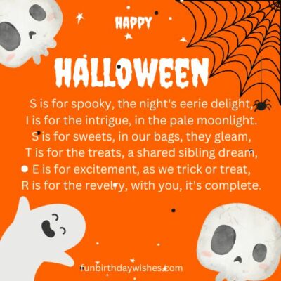 Acrostic Halloween Poems