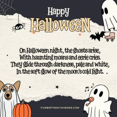 Halloween Ghost Poem