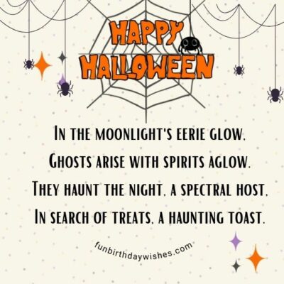 Halloween Ghost Poem