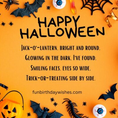 Halloween Poem For Preschool