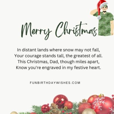 Soldier's Christmas Poem